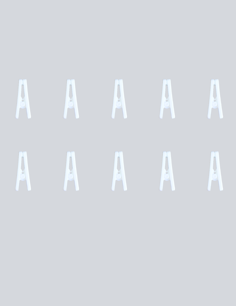 Pack Of 10 Vendline Pegs